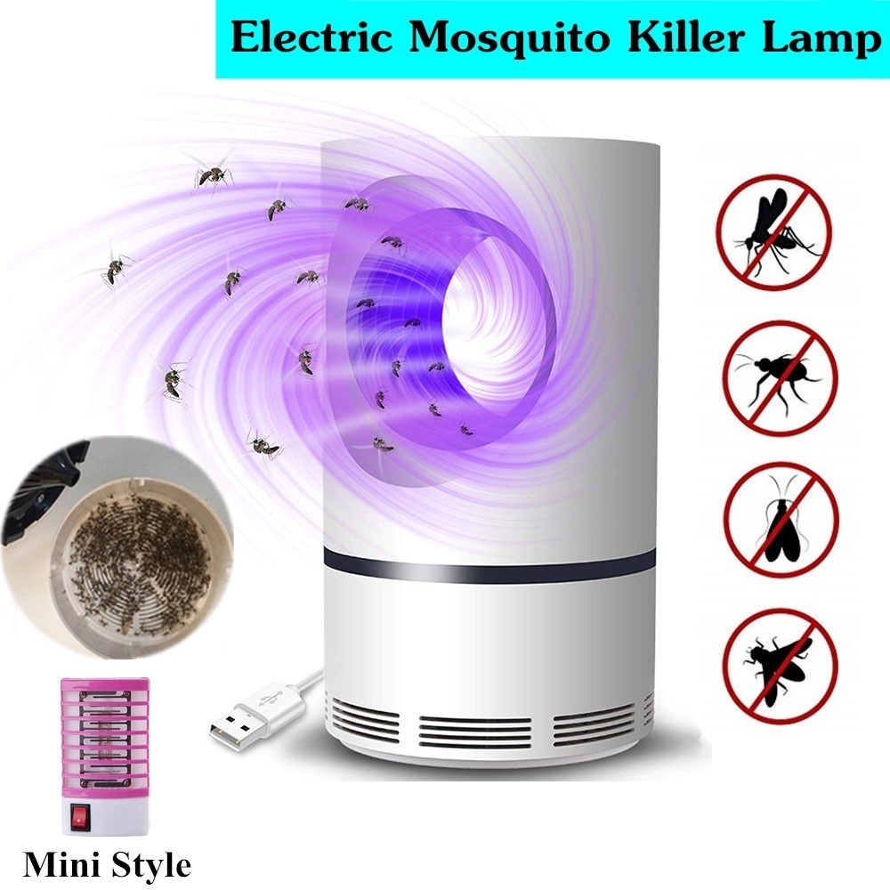 USB Powered Electric Photocatalytic Anti Mosquito Killer Lamp UV Photocatalys Bug Insect Trap ...