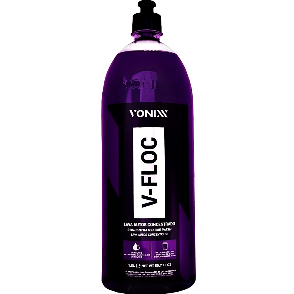V-floc Vonixx 1,5 Litros Shampoo Vonixx Automotivo | Shopee Brasil