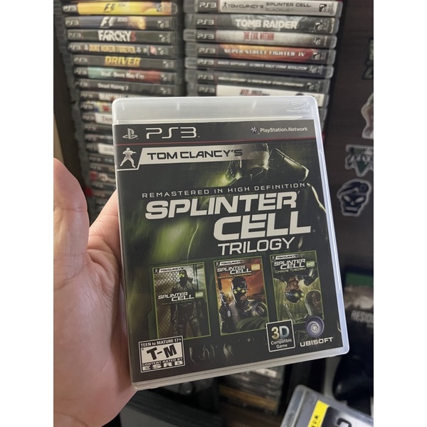 Splinter Cell Trilogy HD PS3 - Mídia Física Original | Shopee Brasil