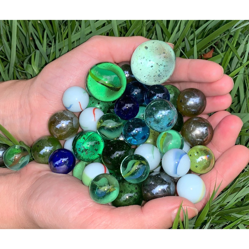 Mix 52 Bolinhas De Gude Sortidas 7 Modelos De Gude 2 Bolão | Shopee Brasil