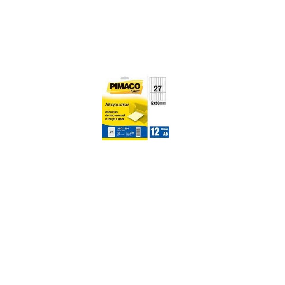 Etiqueta Pimaco A5Q-1250 - 12,0 x 50,0mm cx com 324 Etiquetas | Shopee ... Etiqueta Pimaco A5Q-1250 - 12,0 x 50,0mm cx com 324 Etiquetas | Shopee ...