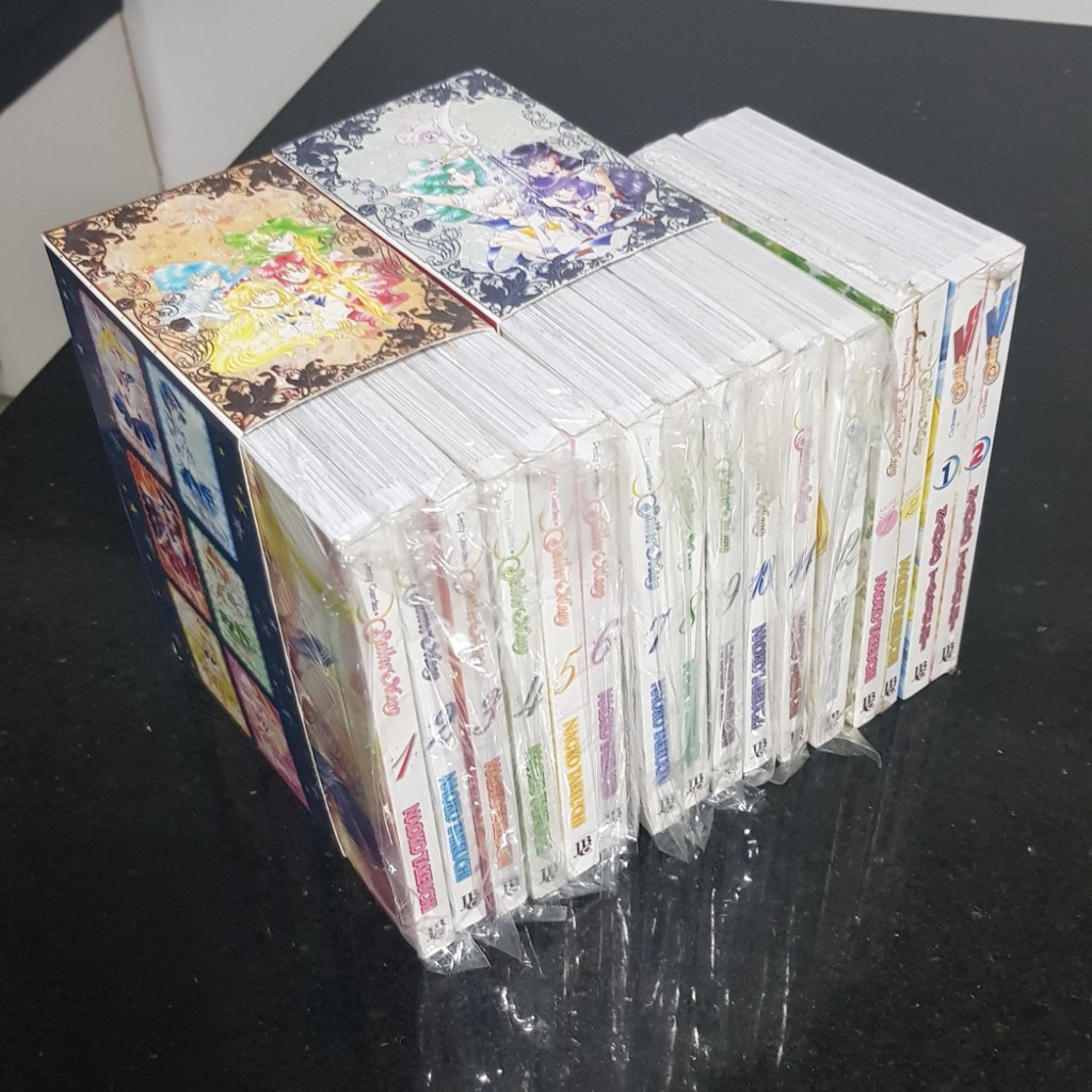 Sailor Moon Boxes 1 e 2 (Completo) + Codename: Sailor V + Sailor Moon ...