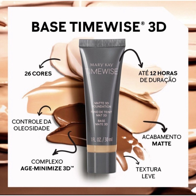 Base Mary Kay Timewise | Shopee Brasil