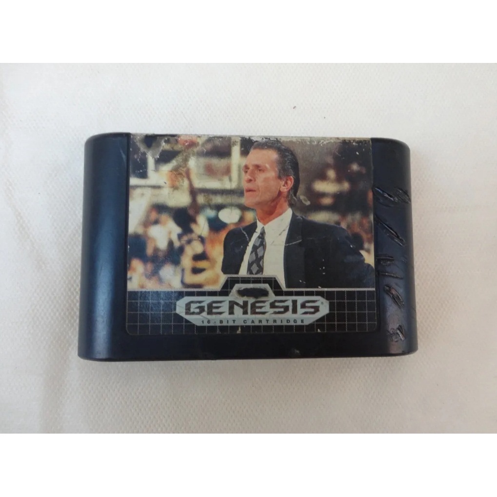 Pat Riley Basketball - Original para Mega Drive (leia Descrição ...
