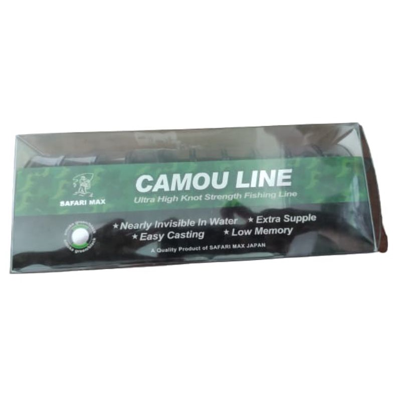 Caixa 10 Linhas 0.35 Camou Line Safari Max 100m | Shopee Brasil
