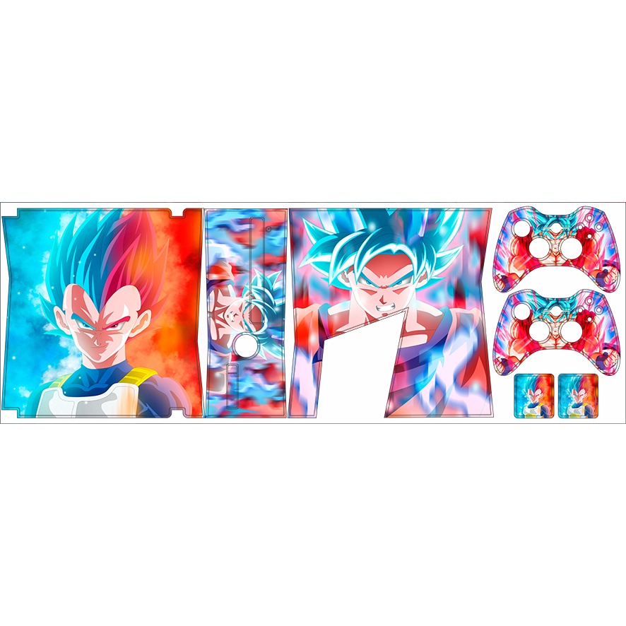 Skin Adesiva Xbox 360 Slim - DBZ Super | Shopee Brasil