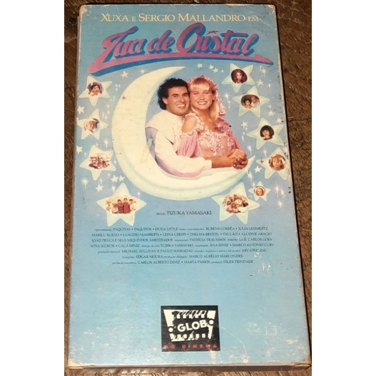 VHS Lua de Cristal xuxa e Sérgio Mallandro | Shopee Brasil
