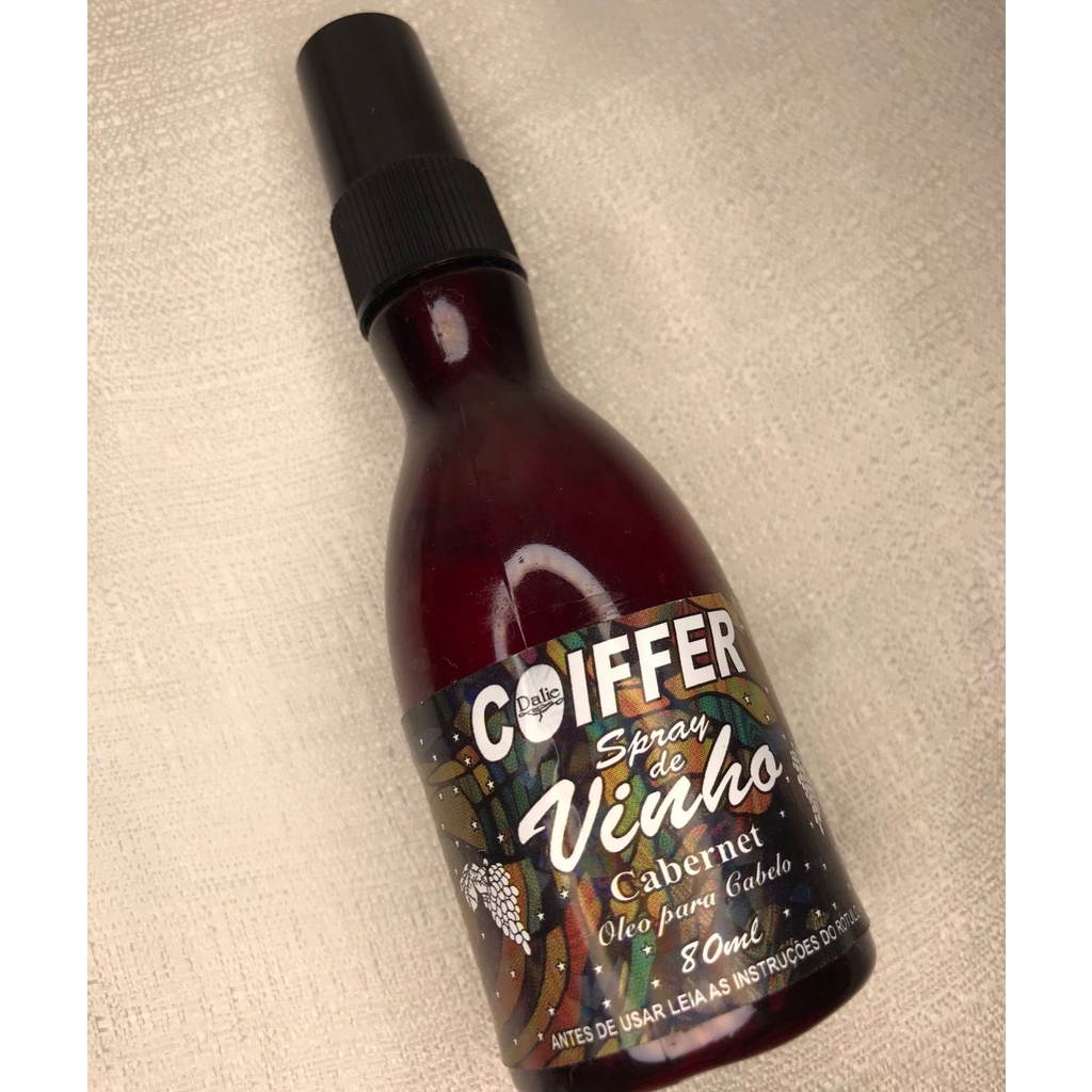 Spray Capilar Vinho Coiffer 80ml Proteção Aos Fios E Perfume | Shopee ...