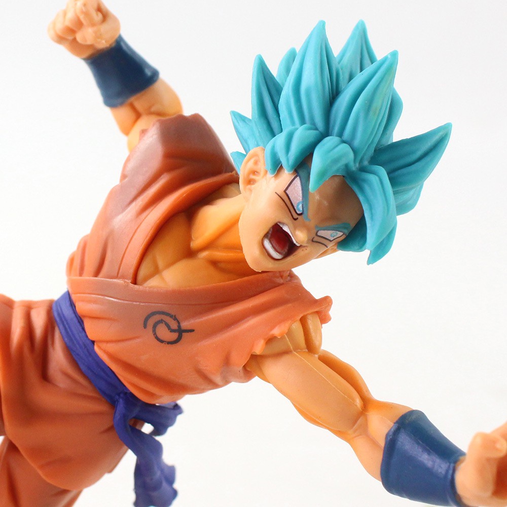 Action Figure Goku Super Saiyajin Blue Dragon Ball Super DBZ | Shopee ...