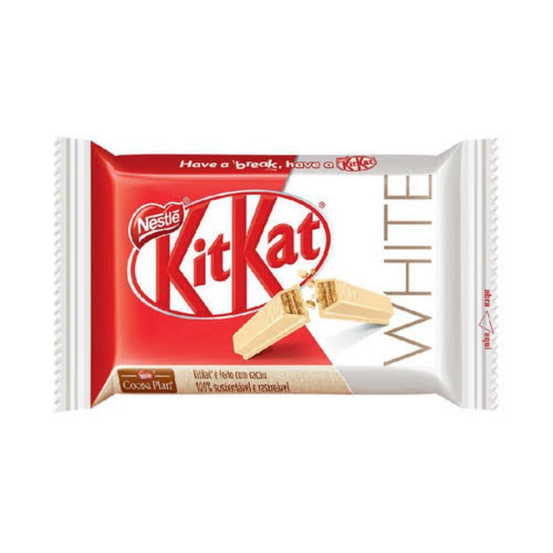 Kit Kat Branco 41,5g | Shopee Brasil