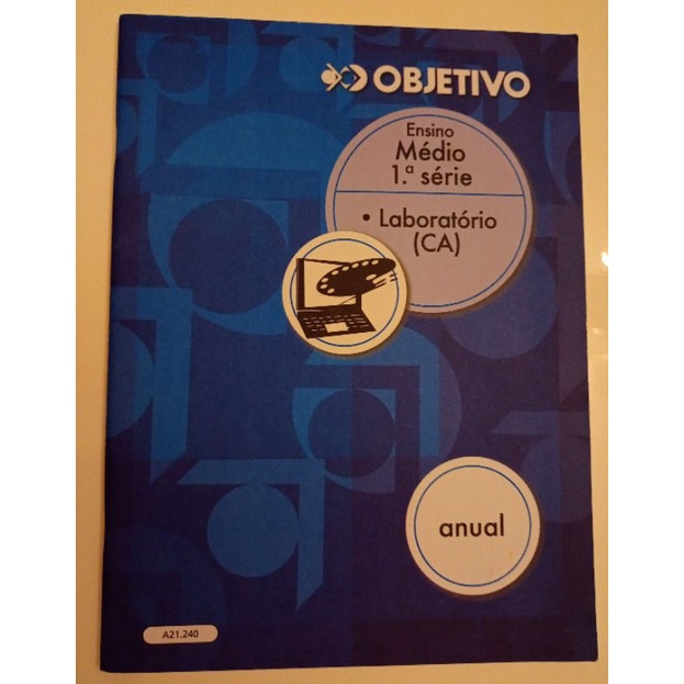 Apostila OBJETIVO Laboratório CA Complemento estudantil | Shopee Brasil