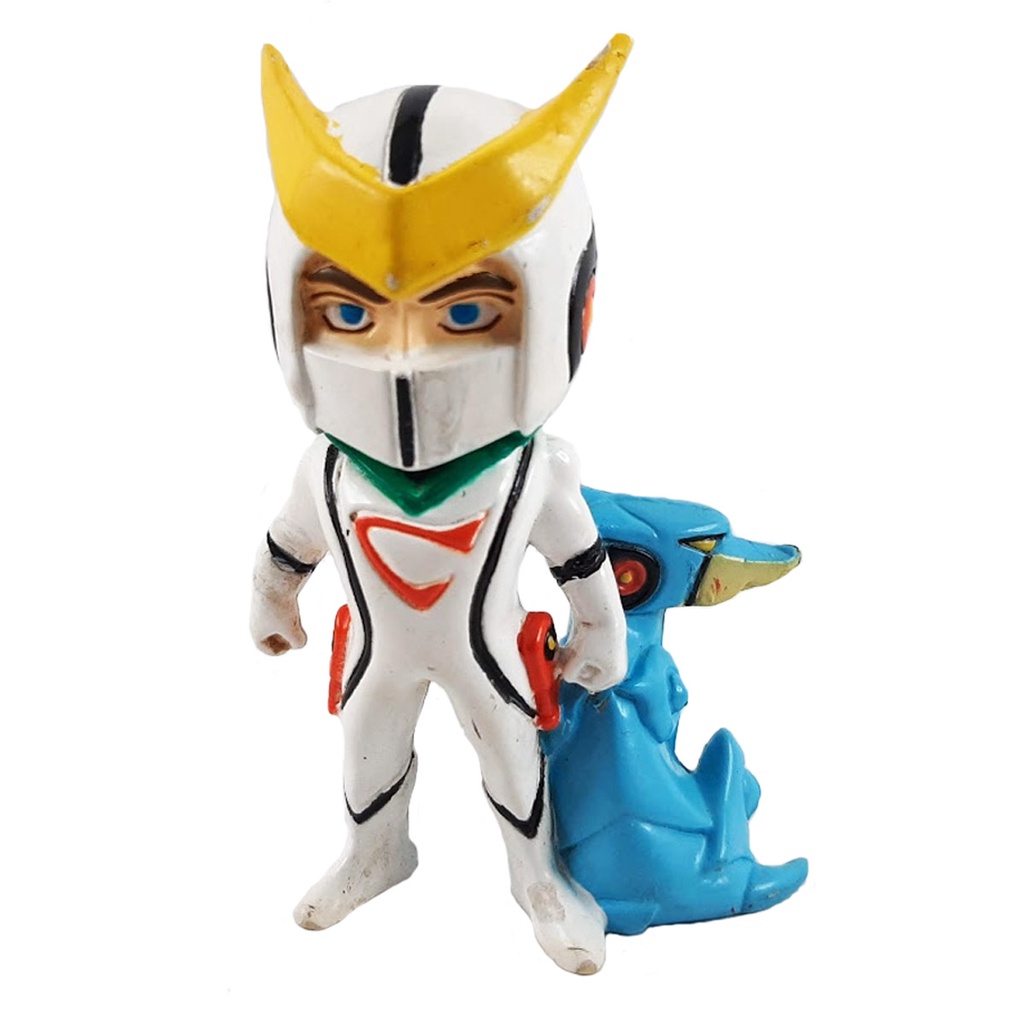Boneco Kyashan E Flender Androide Feito Em Pvc 7 Cm | Shopee Brasil