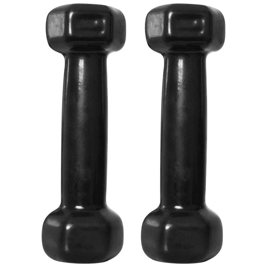 Par De Halter Sextavado Emborrachado 1kg Academia E Crossfit | Shopee ...