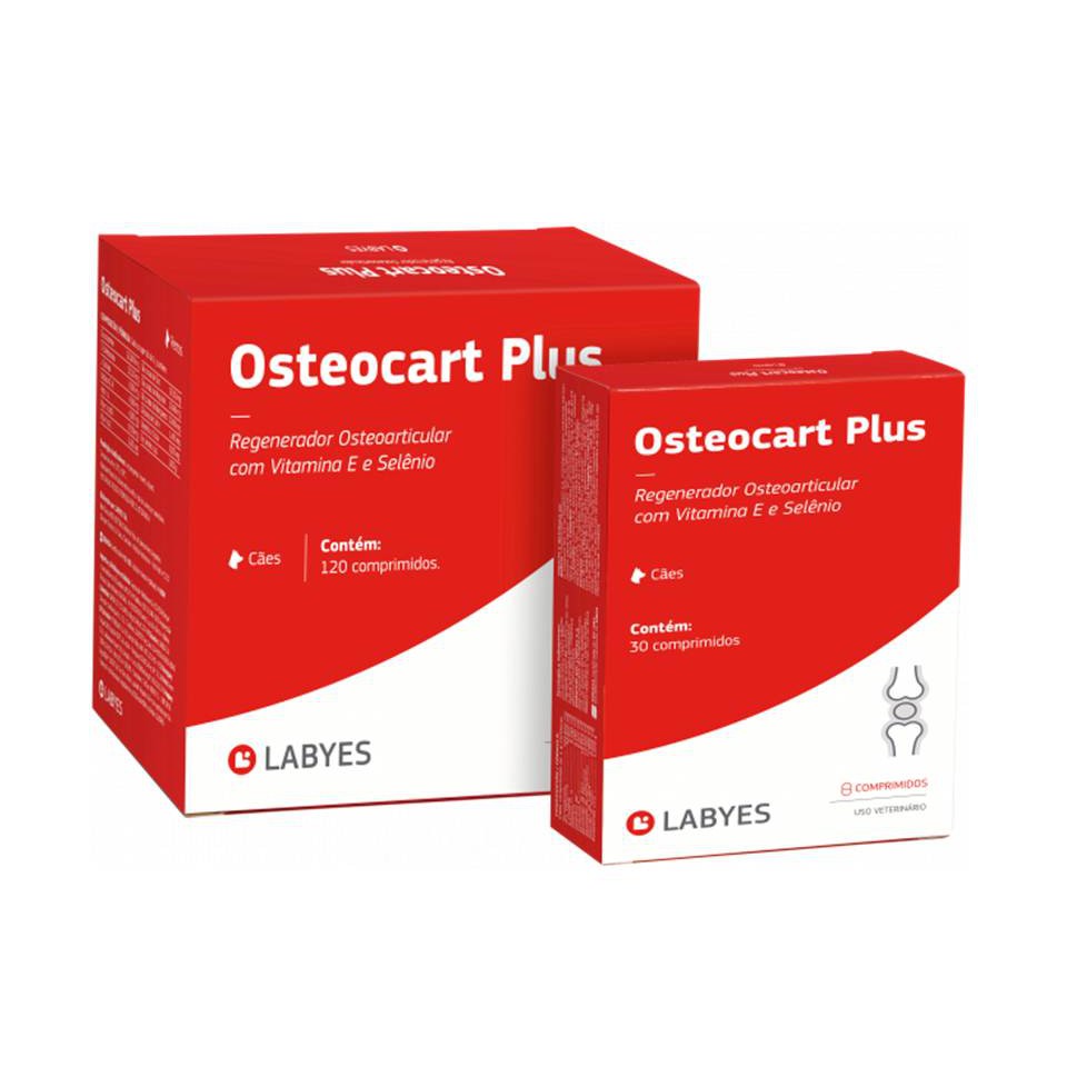 Regenerador Osteoarticular Osteocart Plus - 120 Comprimidos | Shopee Brasil
