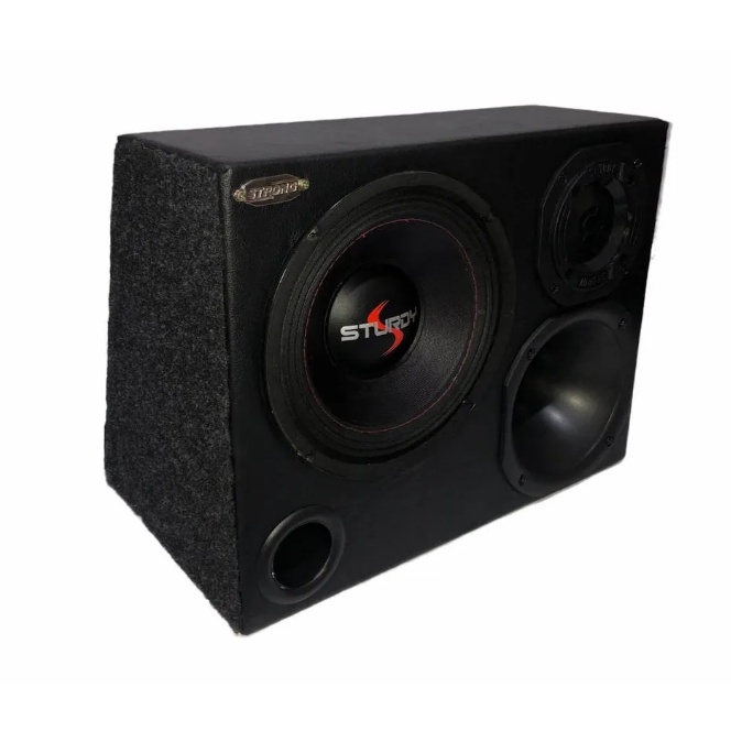 Caixa Trio Passiva 8 Polegadas Sturdy Woofer 400 Watts RMS | Shopee Brasil
