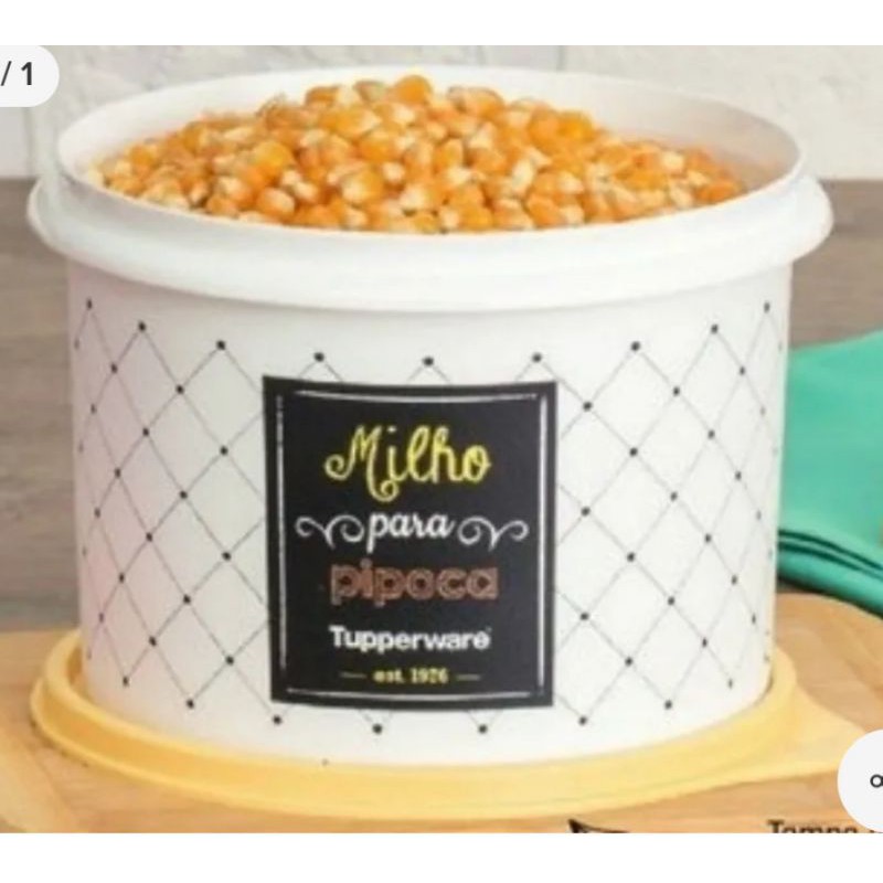 Tupperware Caixa Milho Para Pipoca Bistrô 1kg | Shopee Brasil