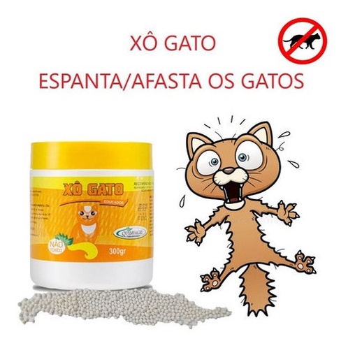 Xo Gato Siames Gambas Educa Afasta Espanta Repelente 300g | Shopee Brasil