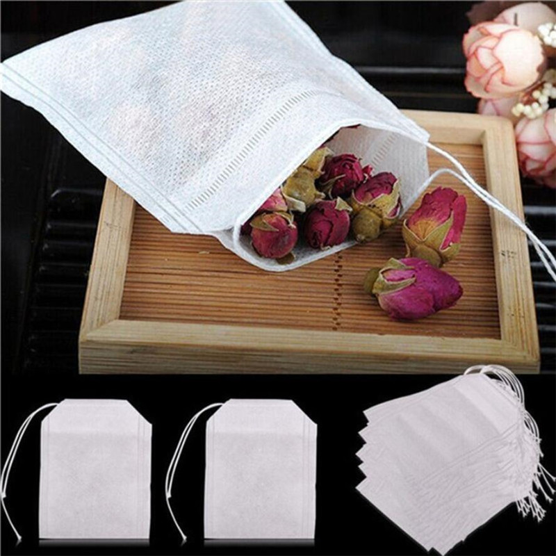 50pcs Biodegradável Sacos De Filtro De Chá / Food @ - @ Grade ...