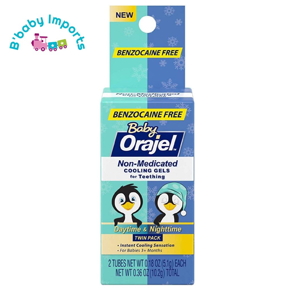 Orajel Baby - Alívio Da Dor Da Dentição Dia E Noite | Shopee Brasil