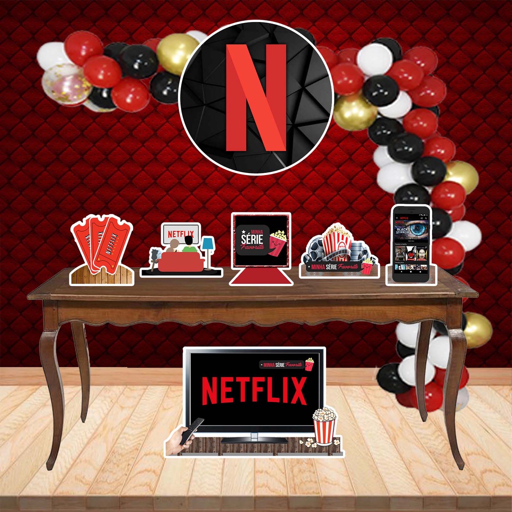 DISPLAY DE MDF NETFLIX | Shopee Brasil
