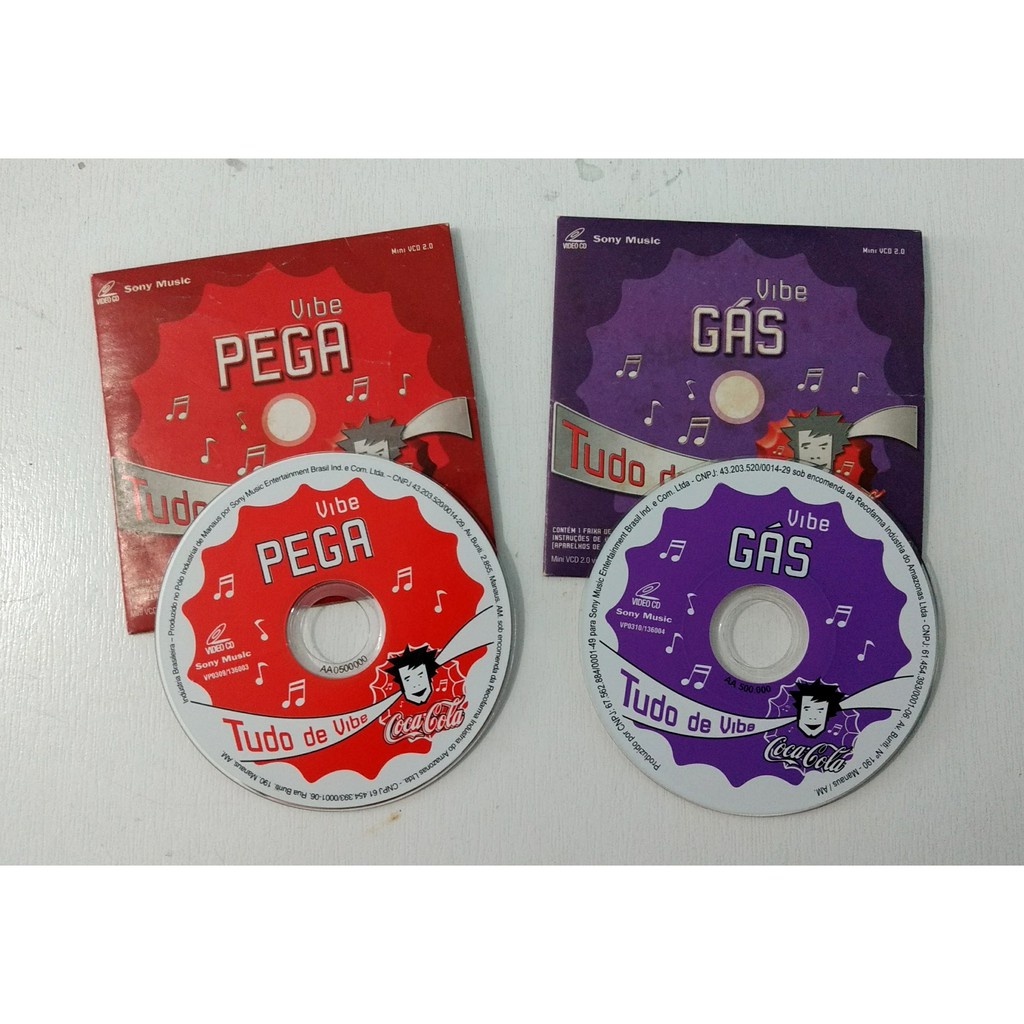 MINI CDS COLEÇÃO COCA COLA VIBE ORIGINAIS | Shopee Brasil