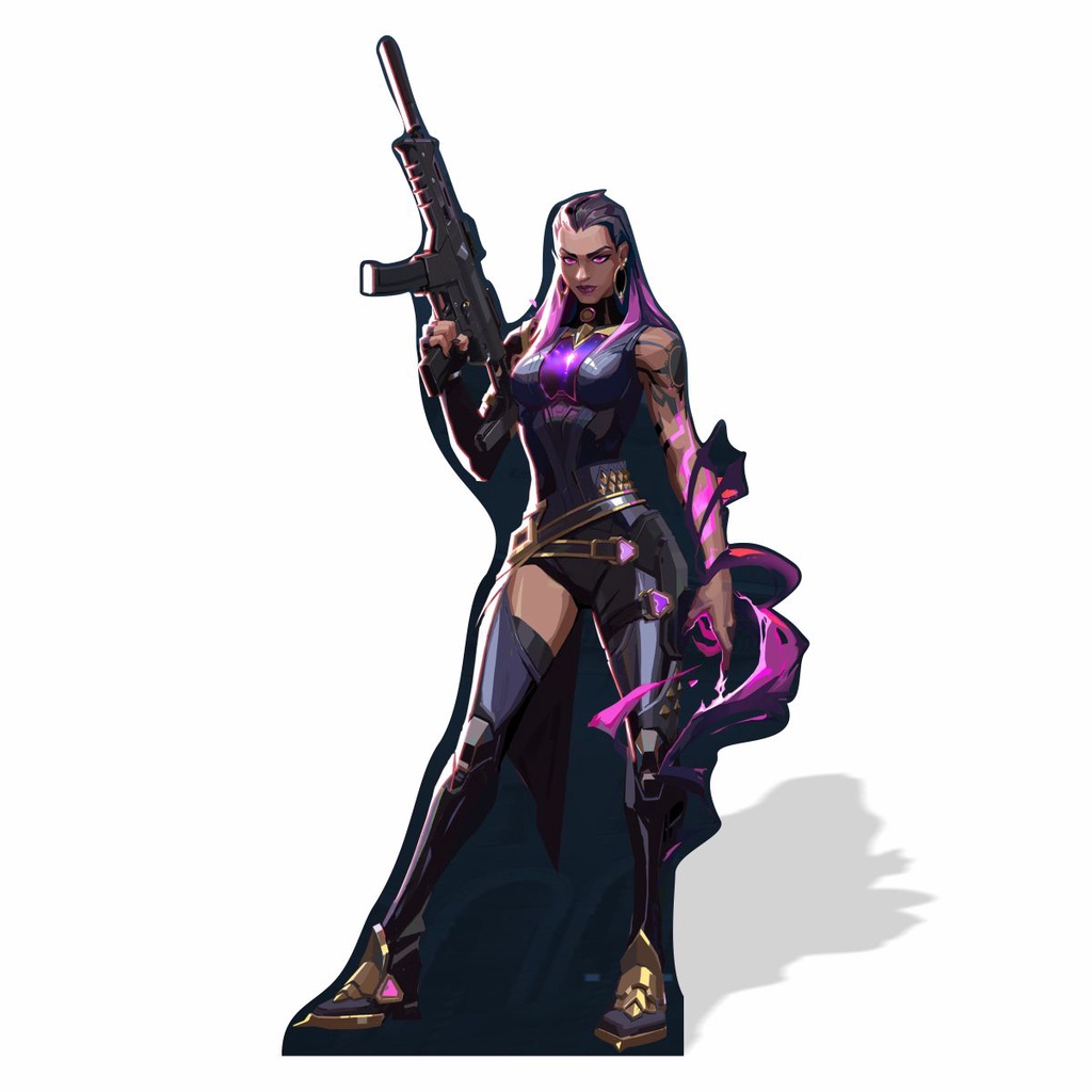 Figure em MDF Reyna Valorant para decoração | Shopee Brasil