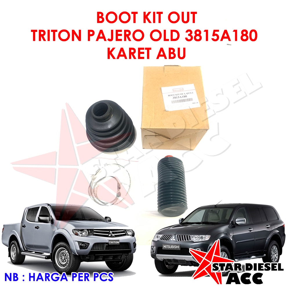 3815a180 KIT De Bota OUT TRITON PAJERO SPORT 4X4 Borracha Espiral ASS ...