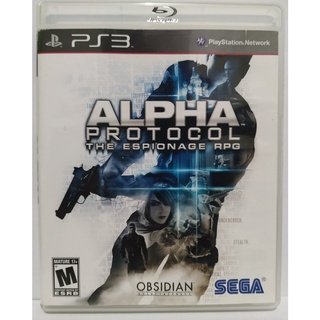 JOGO ALPHA PROTOCOL PLAYSTATION 3 | Shopee Brasil