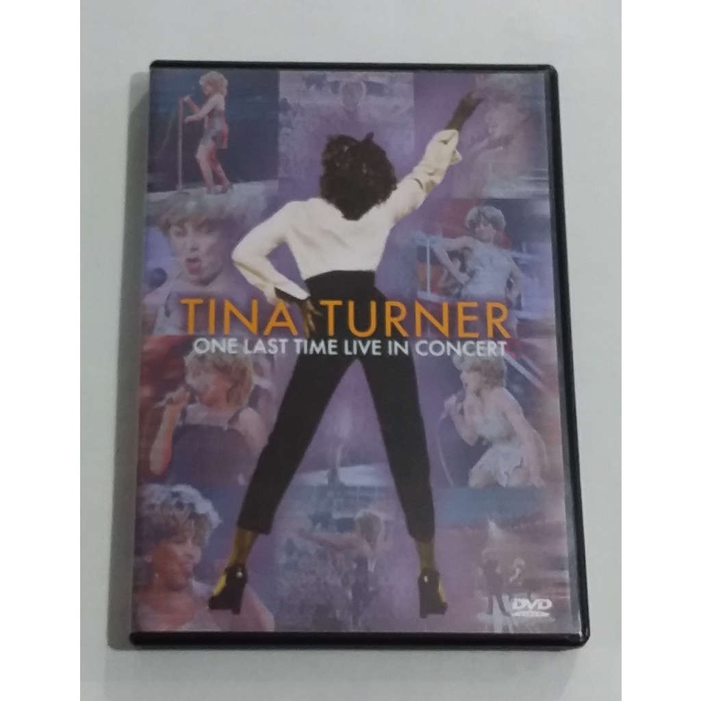 DVD Tina Turner One Last Time Live In Concert 2001 ÓTIMO ESTADO ...