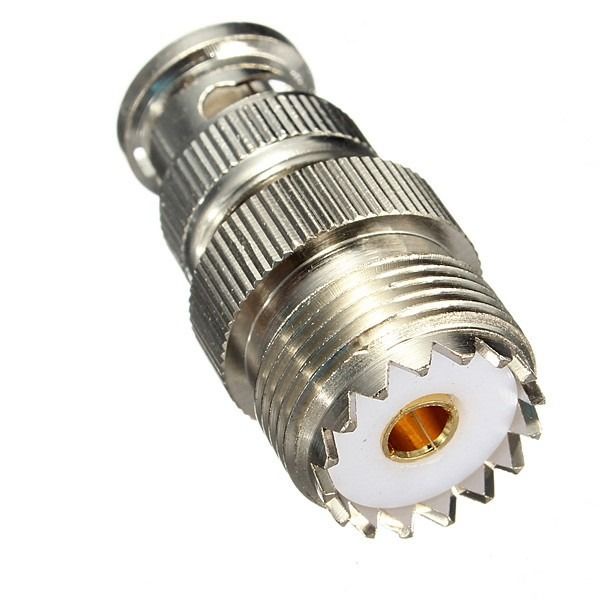 Adaptador Conector Bnc Macho X Uhf Femea Icom Yaesu Vertex | Shopee Brasil