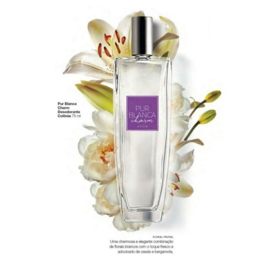 Pur Blanca Charme Desodorante Colônia 75ml Avon | Shopee Brasil