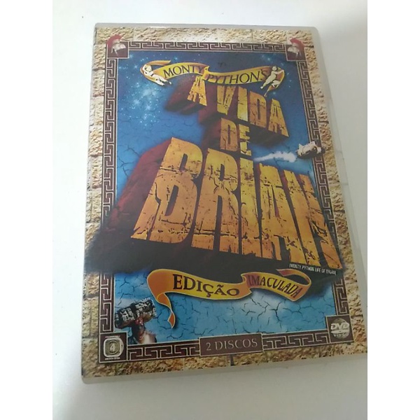 Dvd A Vida de Brian Monty Pythons | Shopee Brasil