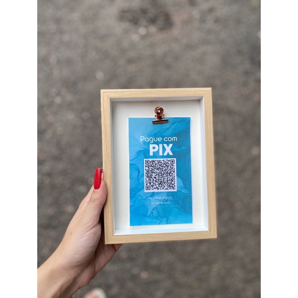 PLACA QR CODE | Shopee Brasil