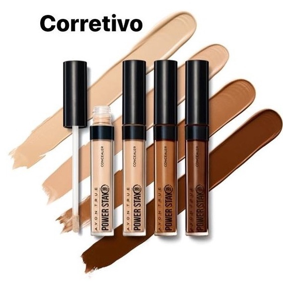 Corretivo Líquido Avon Power Stay 4ml | Shopee Brasil
