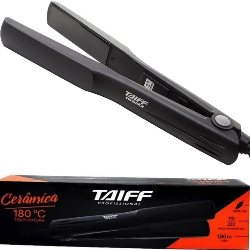 Prancha Chapinha Taiff Profissional Cerâmica Original Bivolt | Shopee ...