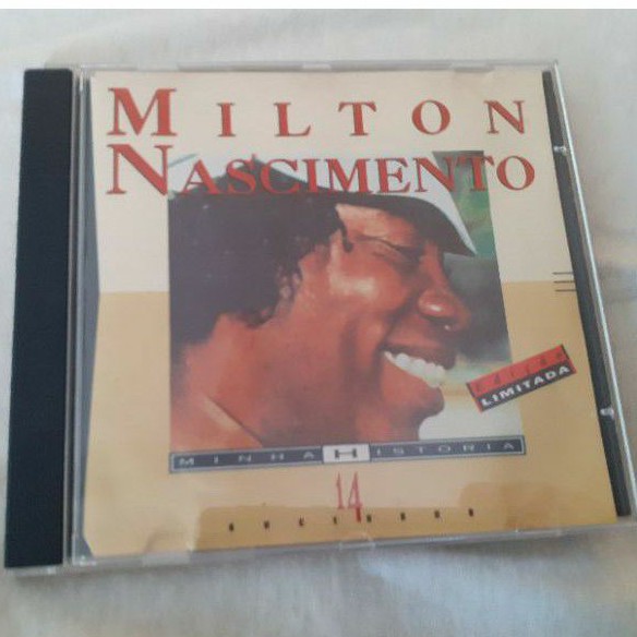 MILTON NASCIMENTO CD MINHA HISTÓRIA 14 SUCESSOS | Shopee Brasil