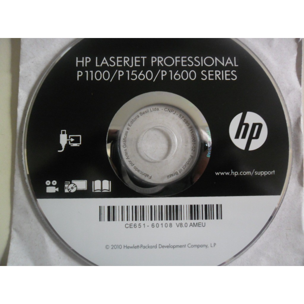 Cd De Intalação Para Impressora Hp Laserjet P1100. | Shopee Brasil
