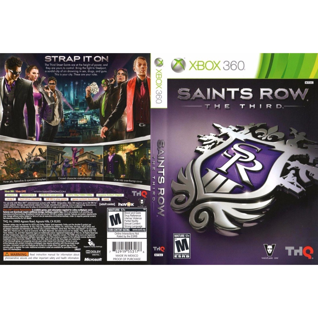 Saints row 3 xbox one store