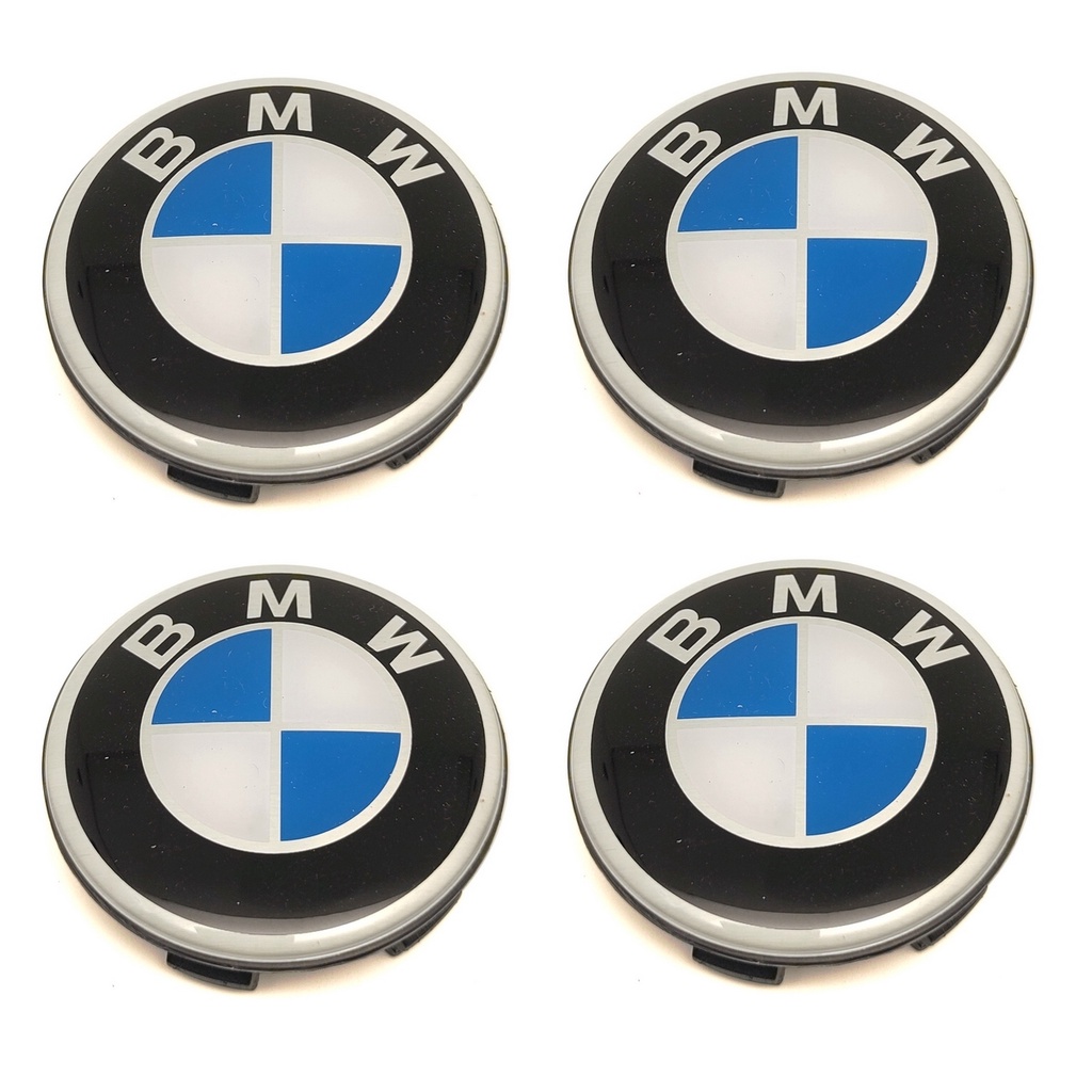 Kit 4 Calota Central Centro Tampa Miolo BMW p/Roda Krmai | Shopee Brasil