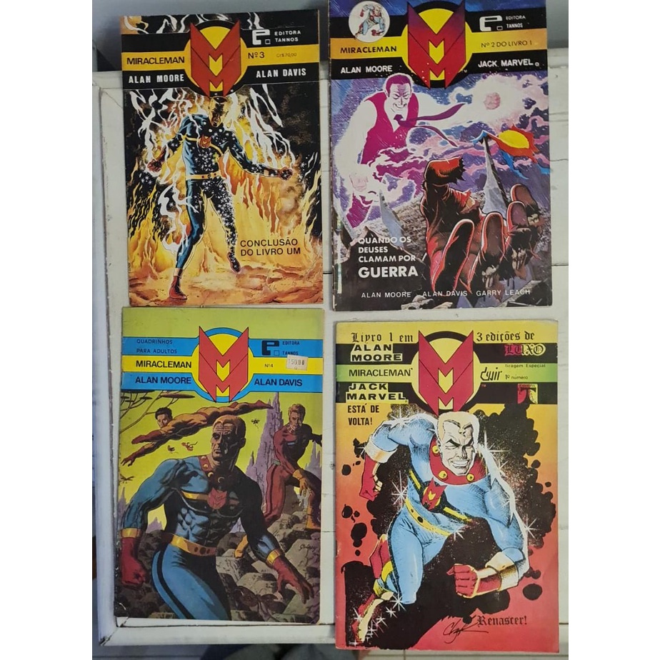 Miracleman 1 a4 ( Completa) - Alan Moore Alan Davis Editora Tannos ...