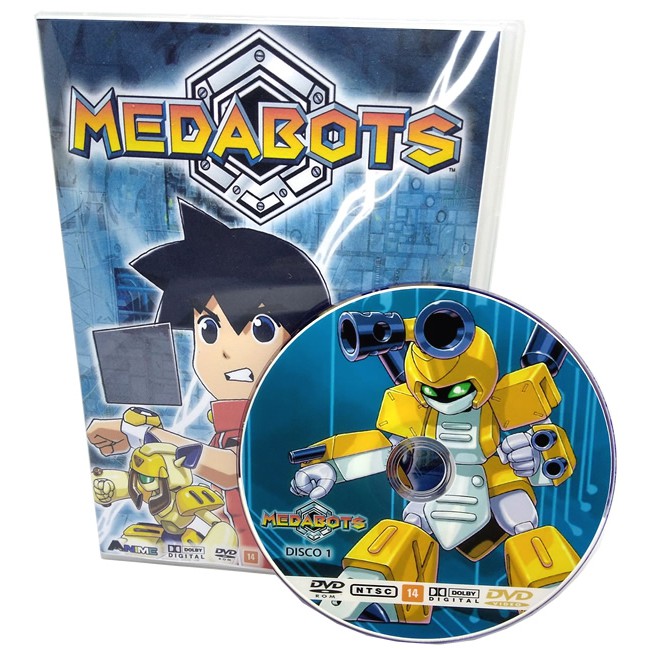 Dvd Medabots Dublado temporada 1 2 completa | Shopee Brasil