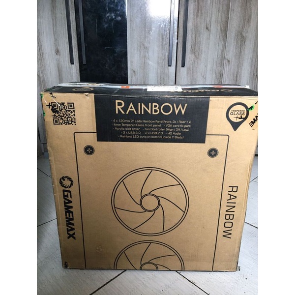 Gabinete Gamemaxx Rainbow M911 | Shopee Brasil