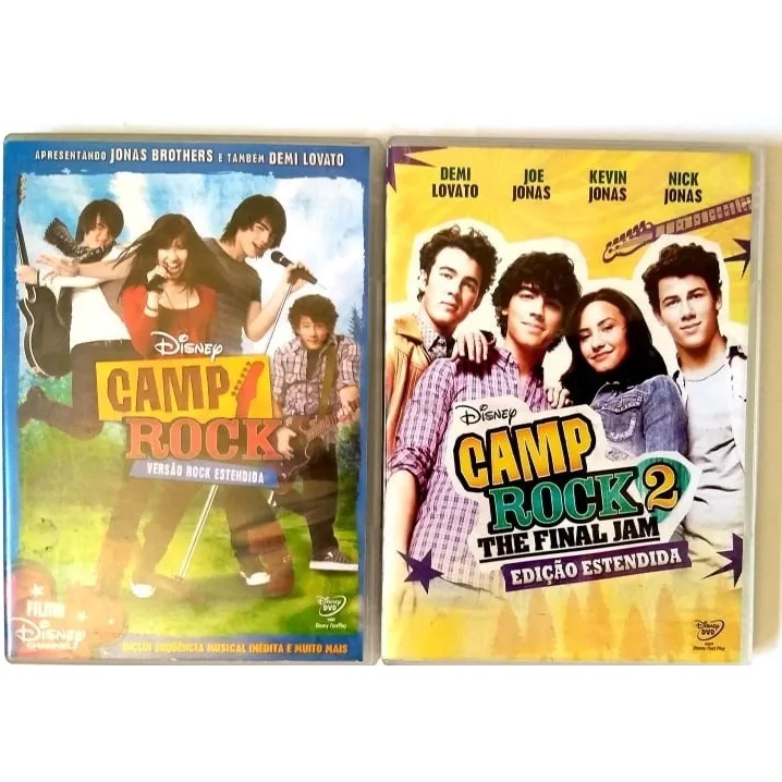 Dvd Camp Rock 1 E 2 | Shopee Brasil