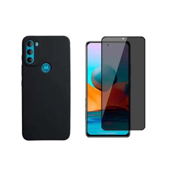 Capa Capinha Aveludada + Película Privacidade 9D Motorola Moto G71 | Shopee Brasil