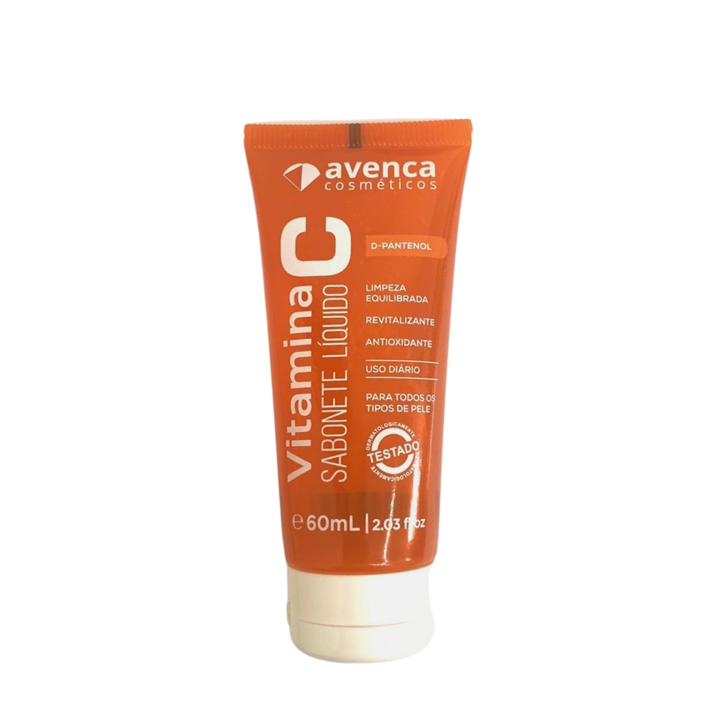 Avenca Vitamina C Sabonete Liquido 60ml | Shopee Brasil