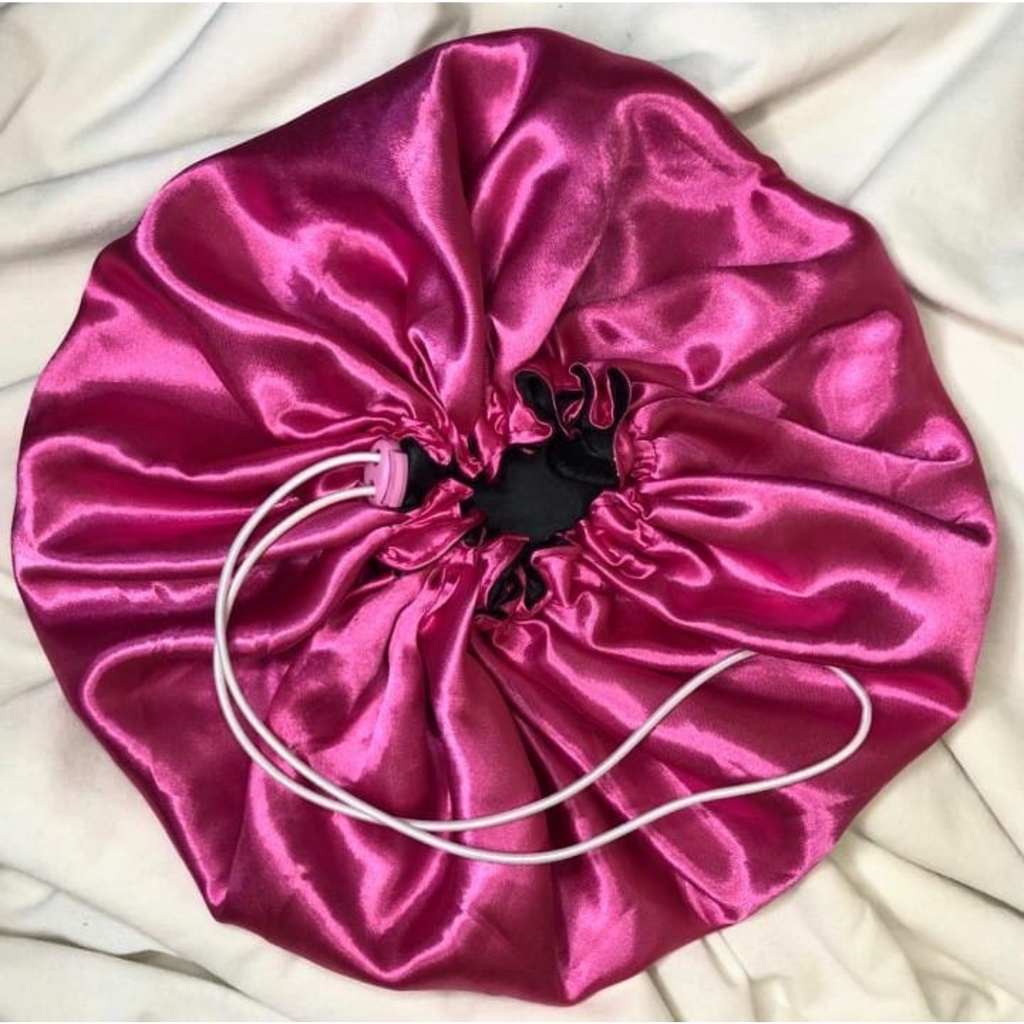 Kit com 20 Toucas de Cetim Dupla Face e Com Regulagem CORES PODEM SER ...