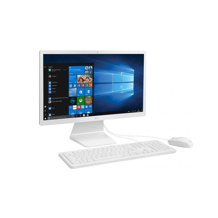 Computador Intel Quad Core 8 Gb Hd500 Tela 22 LG w11 | Shopee Brasil
