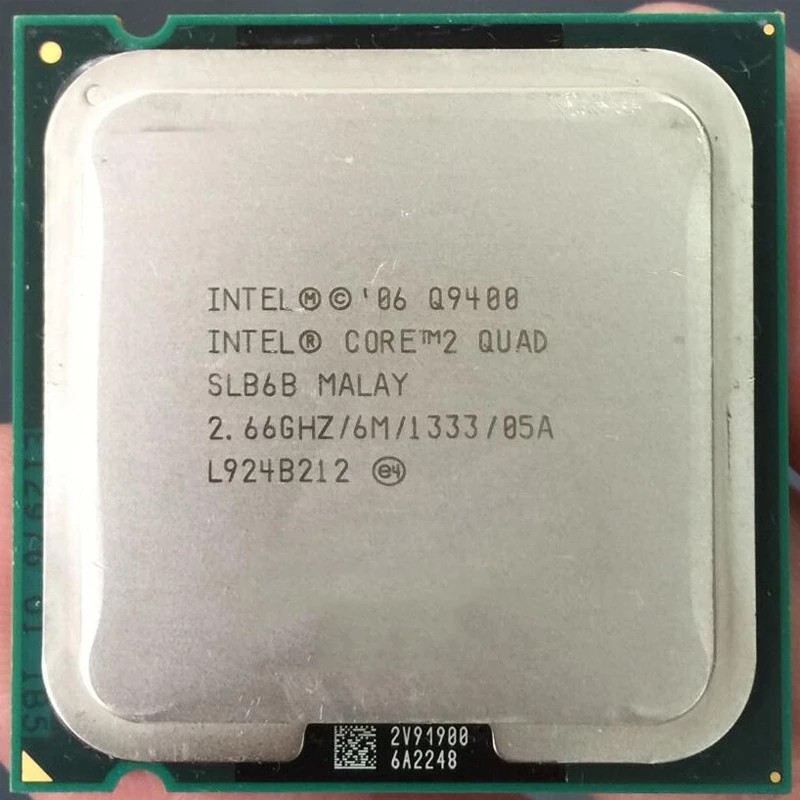 Original CPU for Intel Core 2 Quad Q9300 Q9400 Q9450 Q9505 Q9550 Q9650 ...