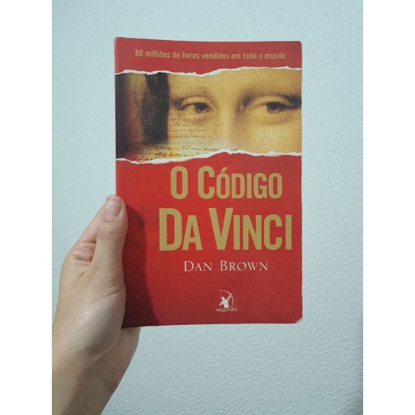Livro: O código da Vinci, de Dan Brown | Shopee Brasil