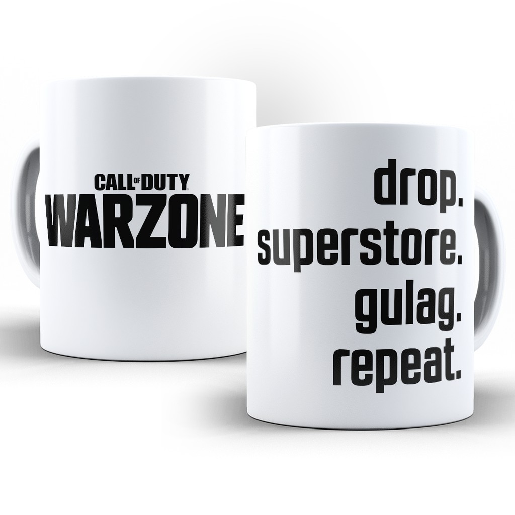 Caneca Call Of Duty COD Warzone Gulag - Locais Personalizados | Shopee ...